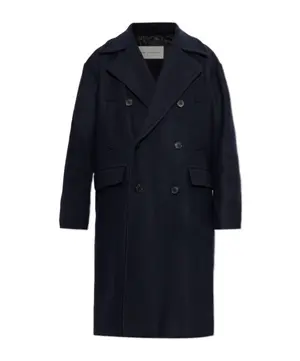 Dries Van Noten Long-sleeved Coat - Black
