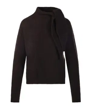 ROBERTO COLLINA Long-sleeved Sweater - Moro