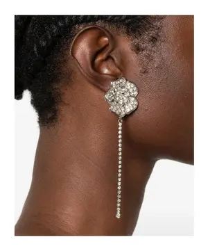 Alessandra Rich Flower Earrings