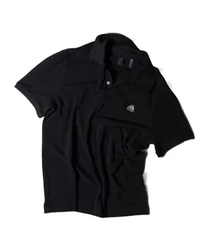 Moose Knuckles Short-sleeved Polo Shirt - Black