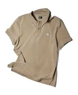 Moose Knuckles Everett Polo Shirt - Ash Grey