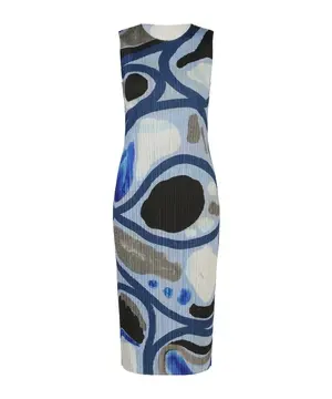 Issey Miyake Roll Dress - Light Blue
