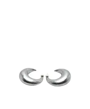MONIES Semi-moon Earrings Silver