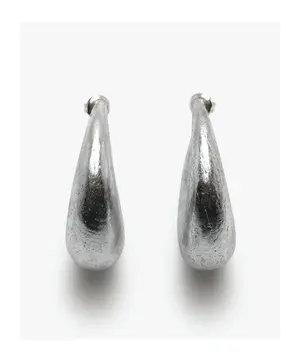 MONIES Semi-moon Earrings - Silver