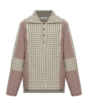 Dries Van Noten Long Sleeve Shirt - Brown