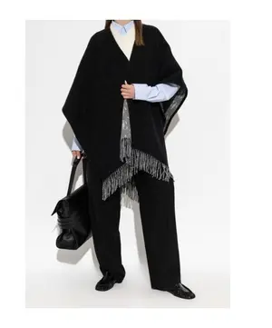 JIMMY CHOO Fringed Shawl