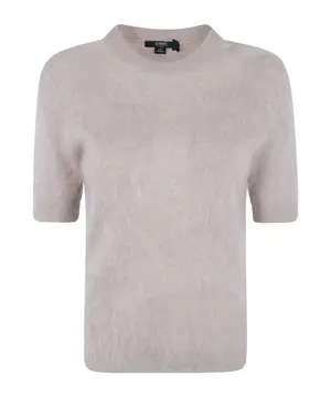 Seventy Short-sleeved Sweater - Gray