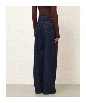 Zimmermann High-waist Wide-leg Jeans