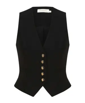 Zimmermann Valiant Waistcoat - Black