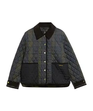 Barbour Ainsdale Checked Quilted Jacket - No