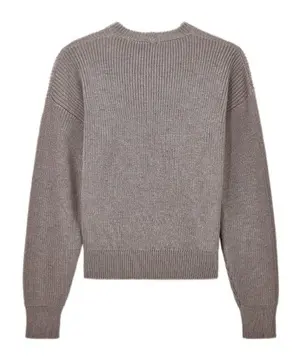 Giorgio Armani Virgin Wool Half Cardigan Stitch Sweater