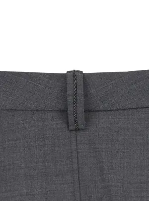 Brunello Cucinelli Pleated Midi Skirt