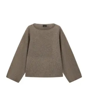 Emporio Armani Round Neck Sweaters For Women