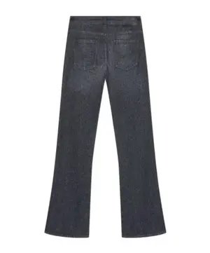 Emporio Armani High-rise Flare Jeans - Black