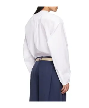HED MAYNER Stand-up Collar Shirt