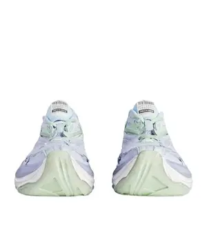 Balenciaga Jet Sneaker In Light Blue/lilac/lime