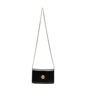 Versace Flap Shoulder Bag - Black