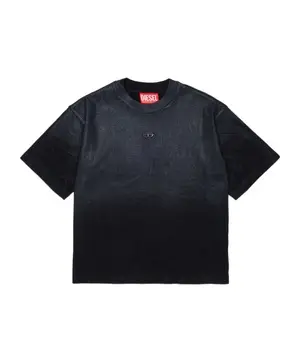 DIESEL® Logo-patch T-shirt - Black
