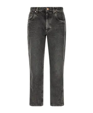 Brunello Cucinelli Monile' Jeans - Black