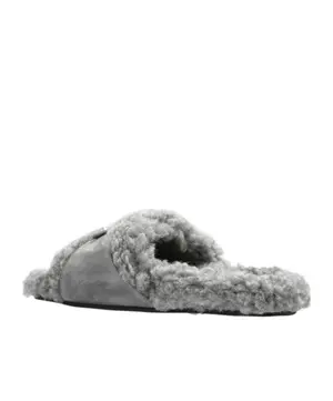 Balenciaga Plush Slippers