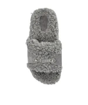 Balenciaga Plush Slippers
