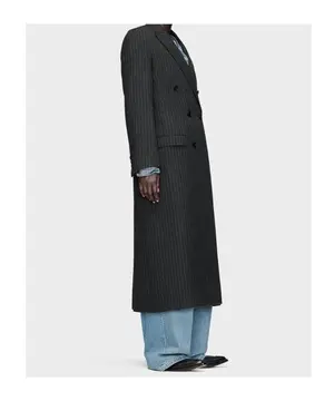 MAISON MARGIELA Virgin Wool Long Coat