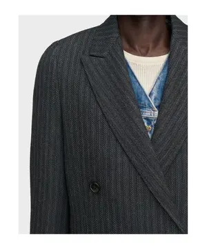 MAISON MARGIELA Virgin Wool Long Coat