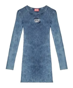 DIESEL® Diesel Anchorage Ribbed Knitted Dress No