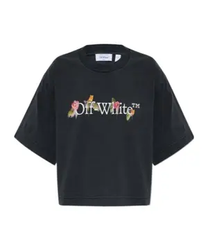 Off-White Short-sleeved T-shirt - Black