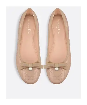 Dior Round Head Ballet Shoes