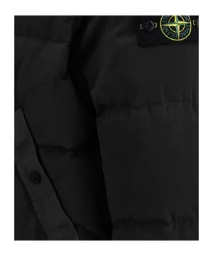 Stone Island Padded Hooded Zip-up Jacket