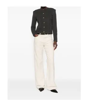 TWINSET Button-up Crewneck Jacket