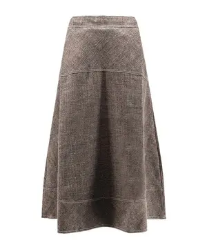 Soeur Janelle Fringed A-line Skirt - No