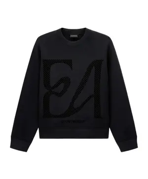 Emporio Armani Long-sleeves Sweatshirt - Black