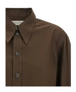 LEMAIRE Pointed Collar Button-up Shirt