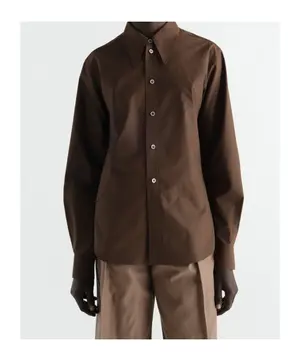 LEMAIRE Pointed Collar Button-up Shirt