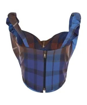 VIVIENNE WESTWOOD Plaid Corset