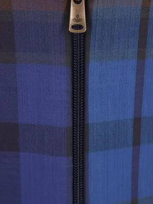 VIVIENNE WESTWOOD Draped Check Top - Blue