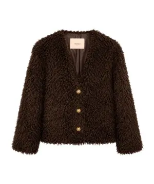 TWINSET V-neck Long-sleeve Knit Top - Brown