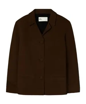 Tory Burch Suede Jacket - Chocolate