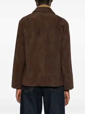 Tory Burch Suede Button-up Jacket