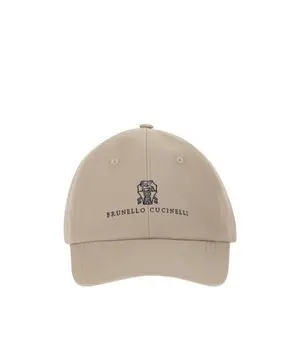 Brunello Cucinelli Logo-embroidered Baseball Cap - Nude