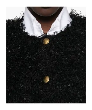 TWINSET Embellished Long-sleeve Jacket With Gold-tone Hardware