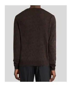 Etro Wool And Silk Sweater With Floral Paisley Motif