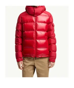 Moncler Maya Hooded Short Down Jacket