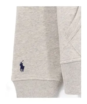 Polo Ralph Lauren Logo Fleece Hoodie - Grey