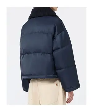 Max Mara Water-repellent Technical Twill Down Jacket
