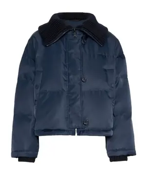 Max Mara Technical Twill Puffer Jacket