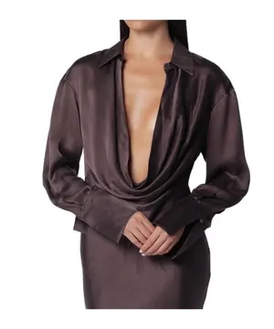 Andamane Long-sleeved Cover-up - Black