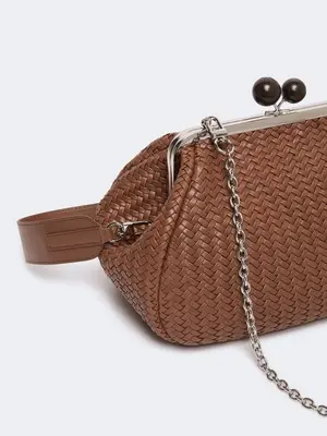 Max Mara Letter Detail Shoulder Bag